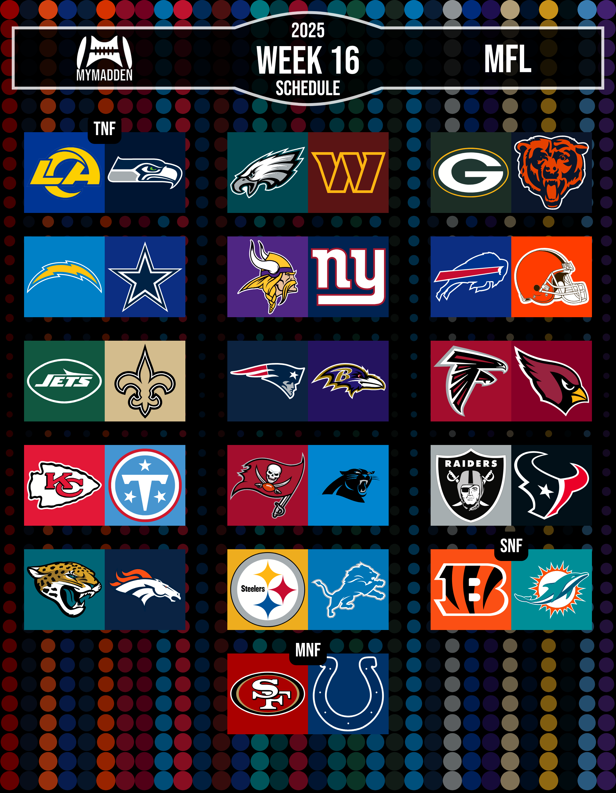 MyMadden | MFL | Schedule