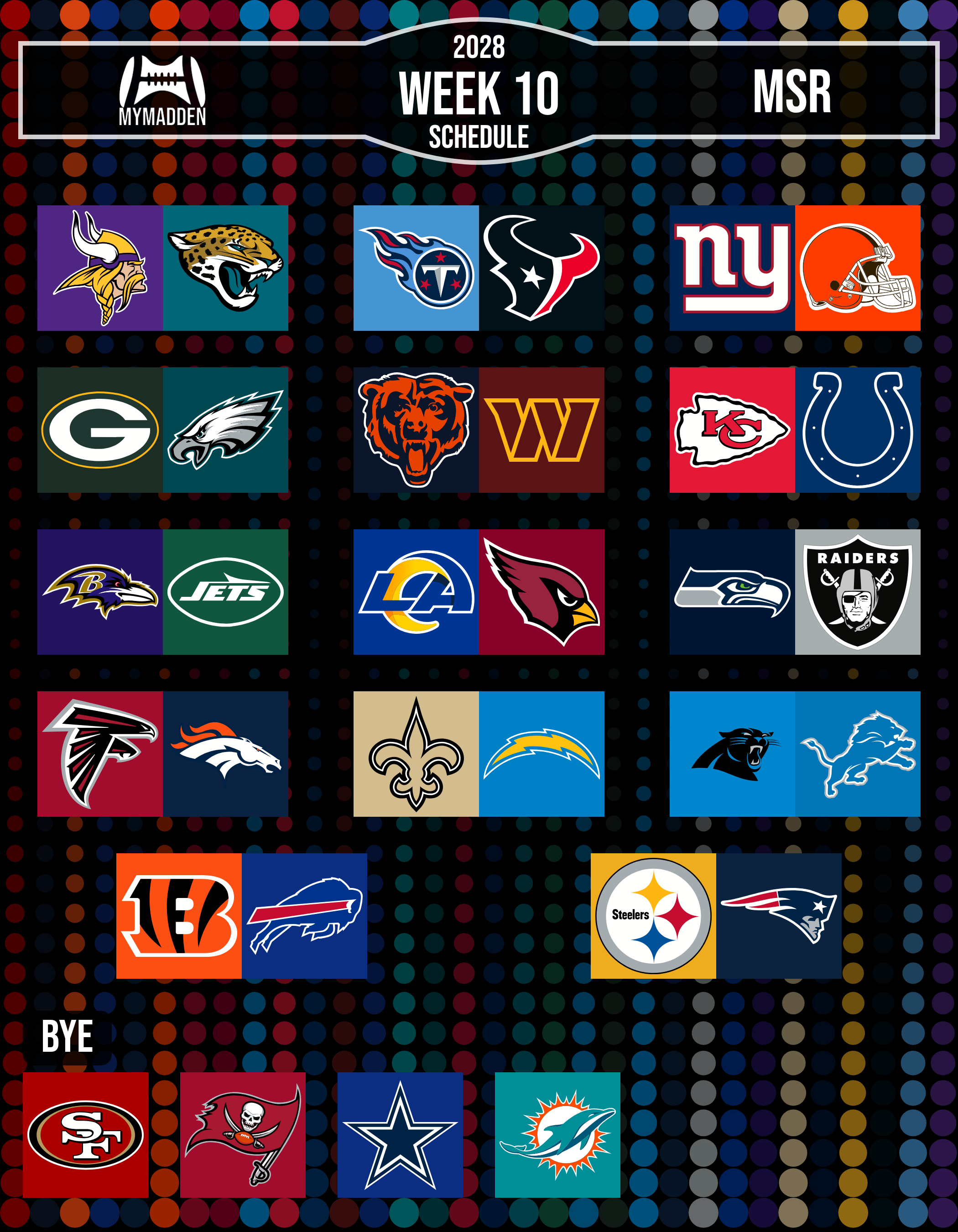 MyMadden | MSR | Schedule